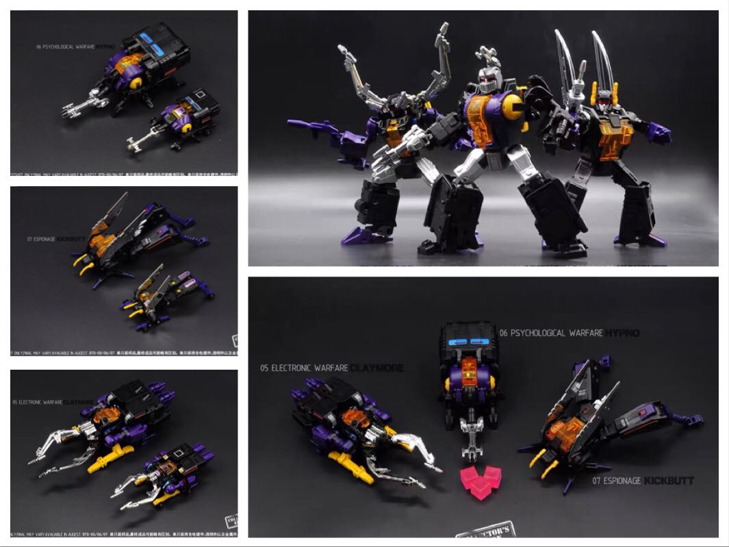 [Preorder] Transformers BadCube - Evil Bug Corps - OTS-05 Claymore ...