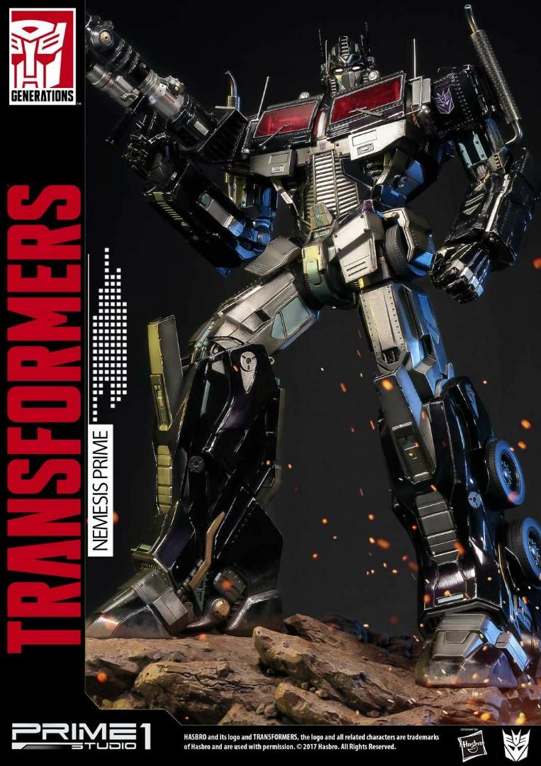 Prime 1 Studio Nemesis Prime G1 Premium Masterline, Hobbies & Toys ...