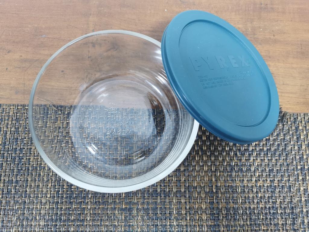 Pyrex Mixing Glass Bowl with lid 1 litre, Furniture & Home Living ...