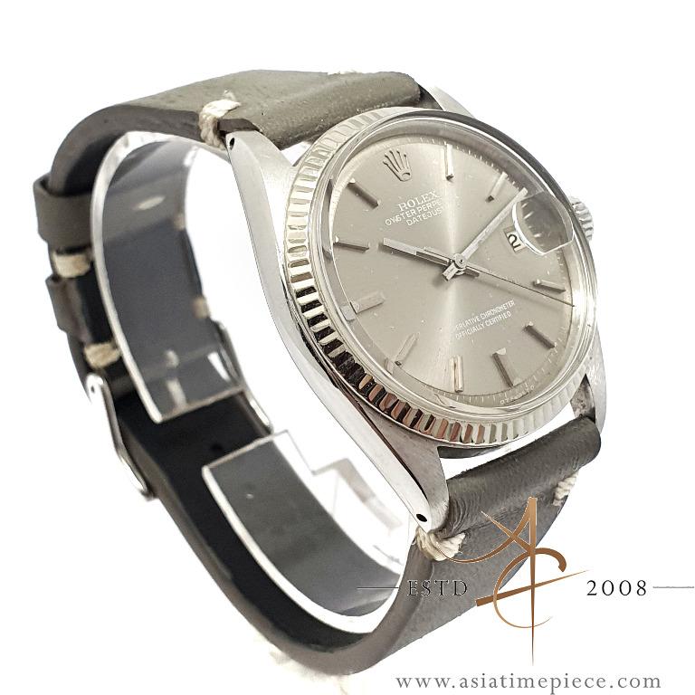 Rare Rolex Datejust 1601 Ghost Grey Sigma Dial Vintage Watch (1967 ...