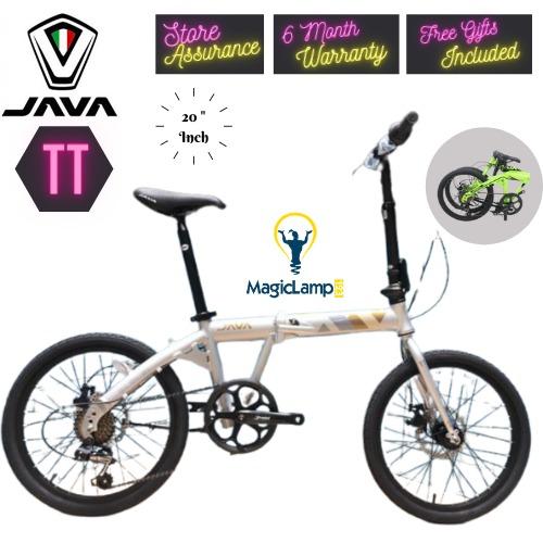 Sold out !! 2021 Java TT-SL 7S Folding Bike Commuter Aluminium Frame ...