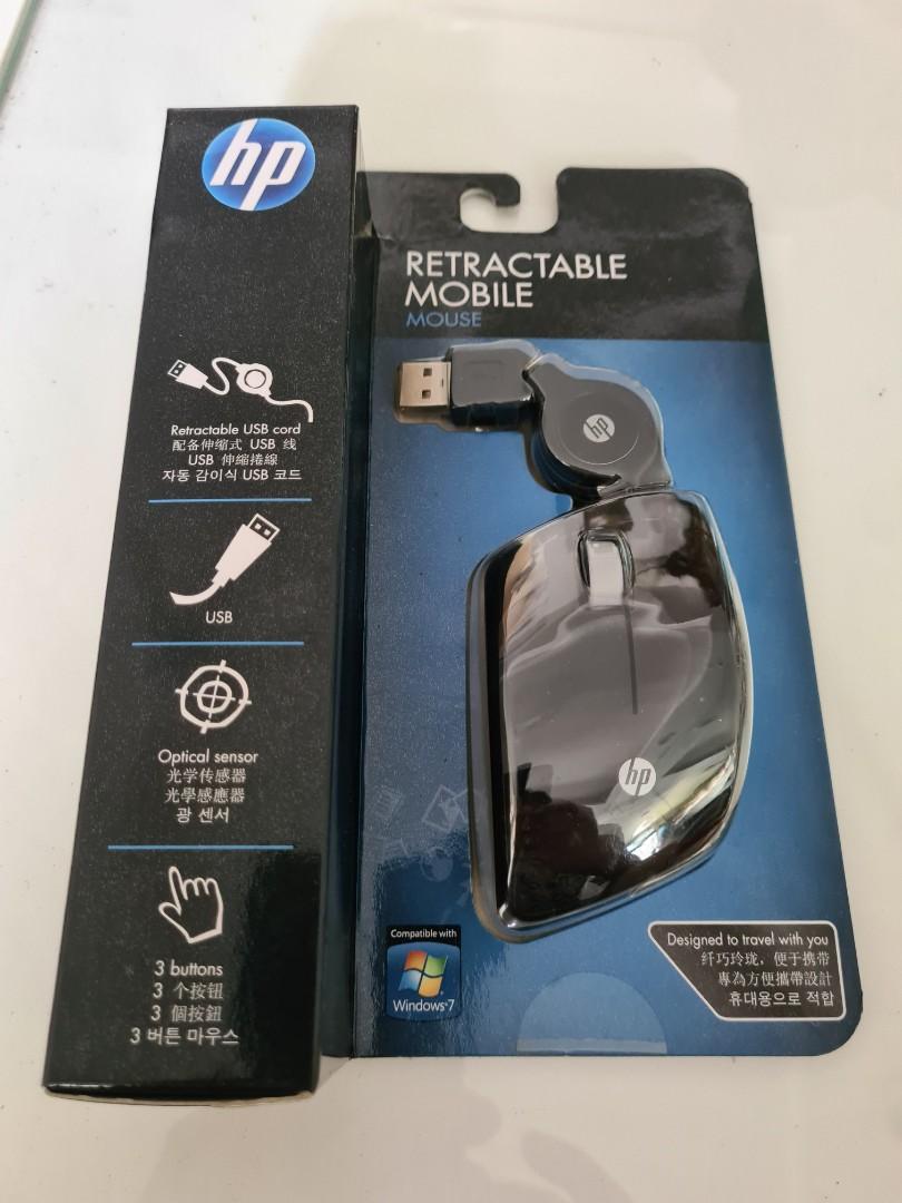 Retractable mouse, Electronics, Computer Parts & Accessories on Carousell