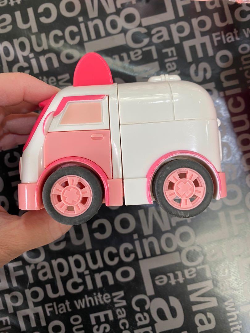 Robocar Poli Amber Ambulance Deluxe Transformer Doctor Pretend Play Kit ...