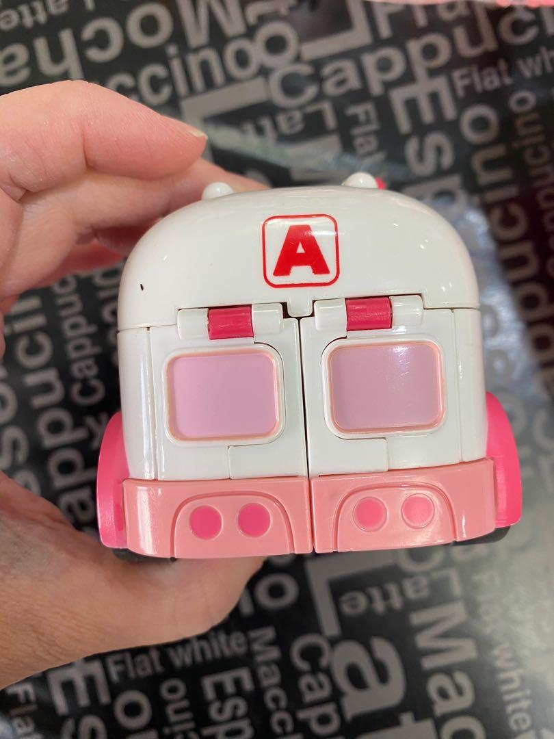 Robocar Poli Amber Ambulance Deluxe Transformer Doctor Pretend Play Kit ...