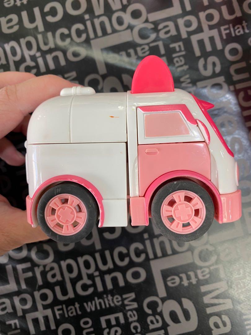 Robocar Poli Amber Ambulance Deluxe Transformer Doctor Pretend Play Kit ...