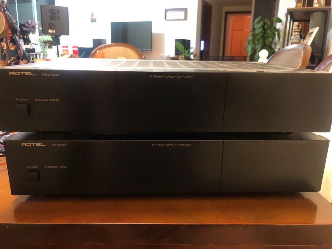 Rotel Rb-970bx Stereo Amplifier (one left), Audio, Other Audio ...