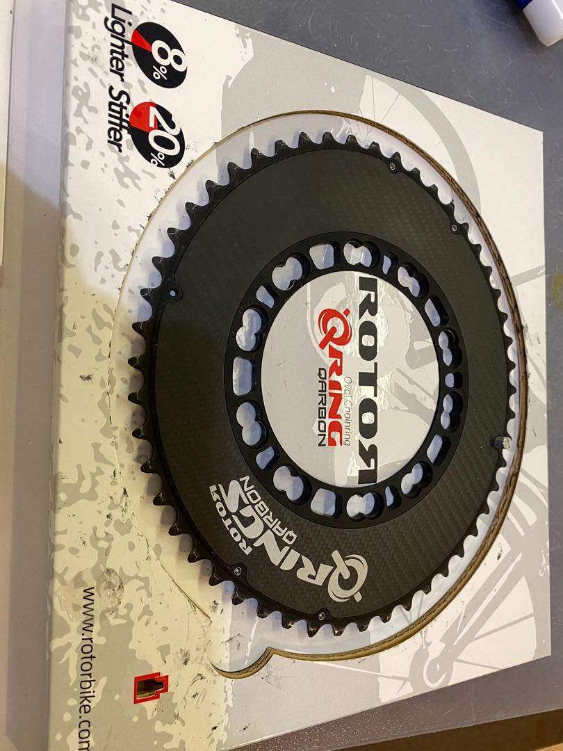 Rotor Qarbon Qring 50T, Sports Equipment, Bicycles & Parts, Bicycles on ...