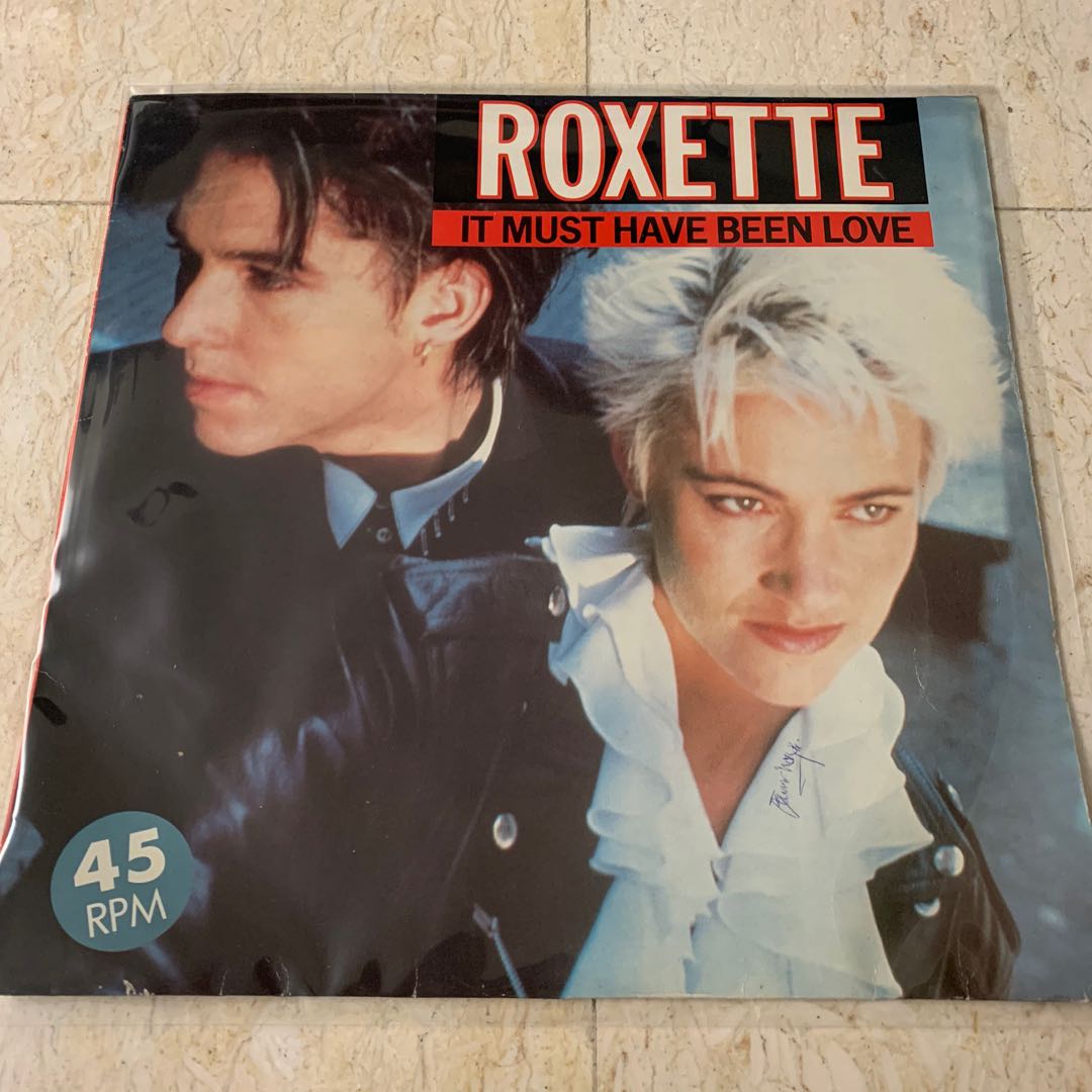 Roxette It Must Have Been Love 1990 Maxi Single 12” 45RPM LP Made By ...