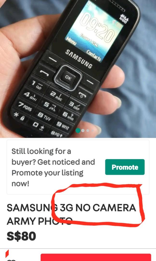 SAMSUNG NO CAMERA ARMY PHONE 3G, Mobile Phones & Tablets, Others on ...