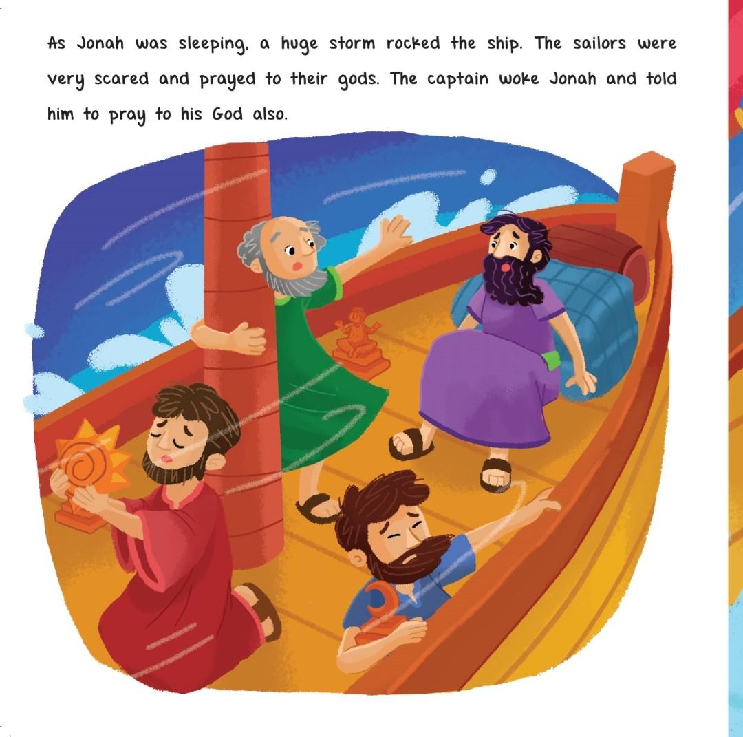 Smart Babies Bible Stories with Lenticular Holographic Jonah Fish ...