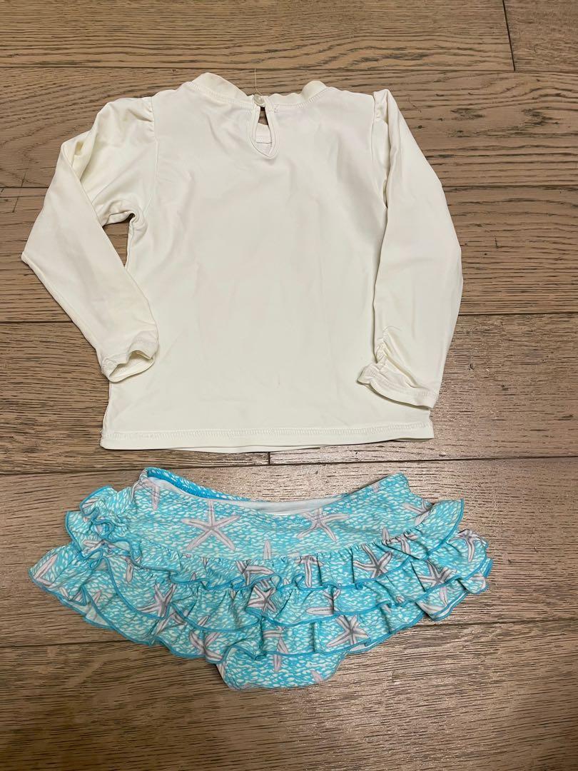 SnapperRock Top and Bottom Swimming Costume, Babies & Kids, Babies ...