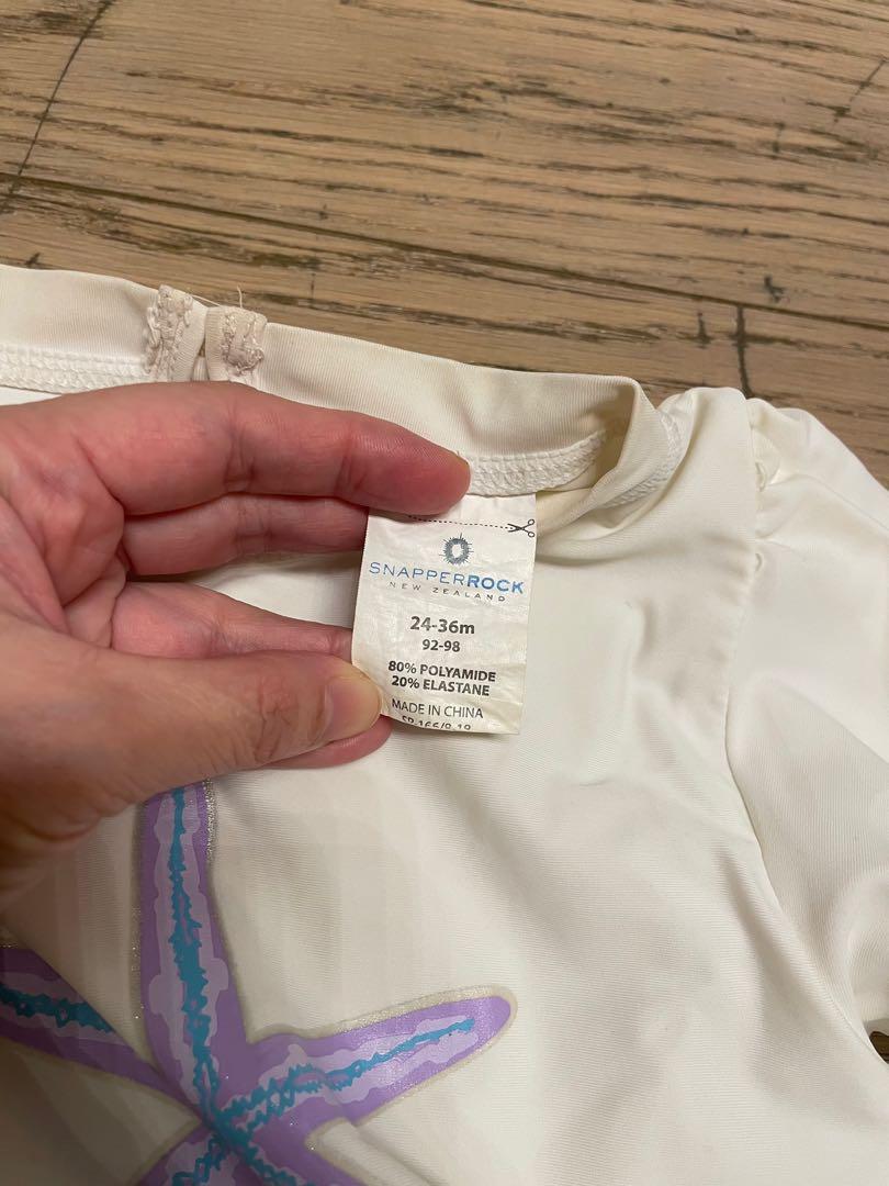 SnapperRock Top and Bottom Swimming Costume, Babies & Kids, Babies ...