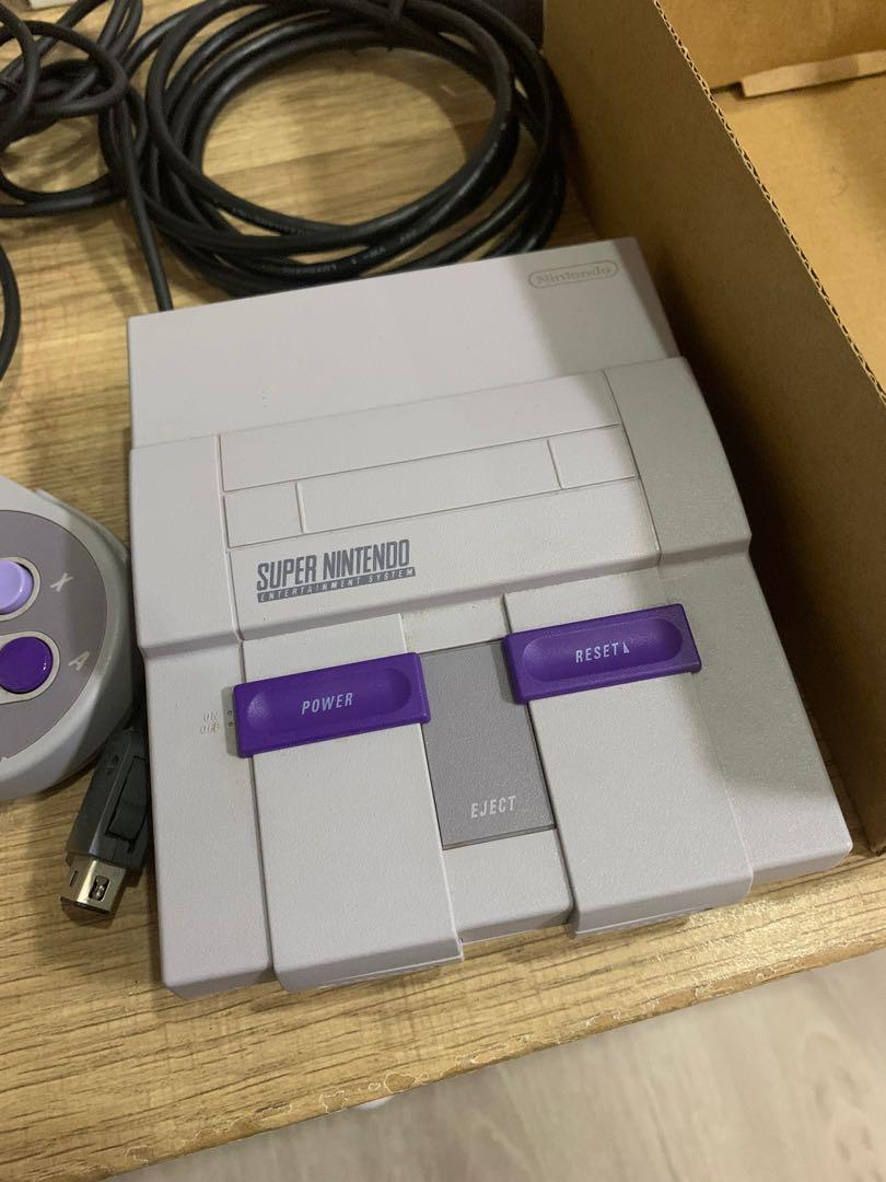 ORIGINAL SNES Classic Mini Nintendo Super NES US version with 200 ...