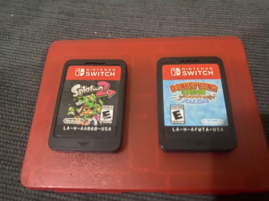 Splatoon and donkey kong switch, Video Gaming, Video Game Consoles ...