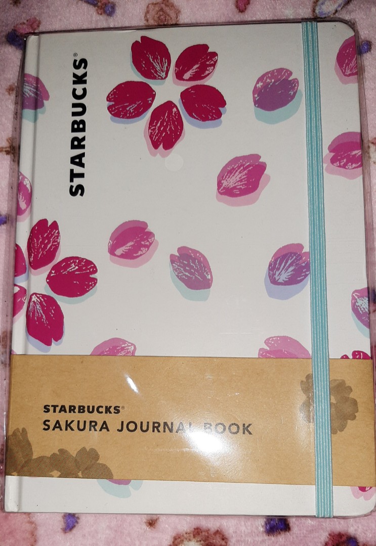 Starbucks Japan Sakura Journal Book, Hobbies & Toys, Stationary & Craft ...