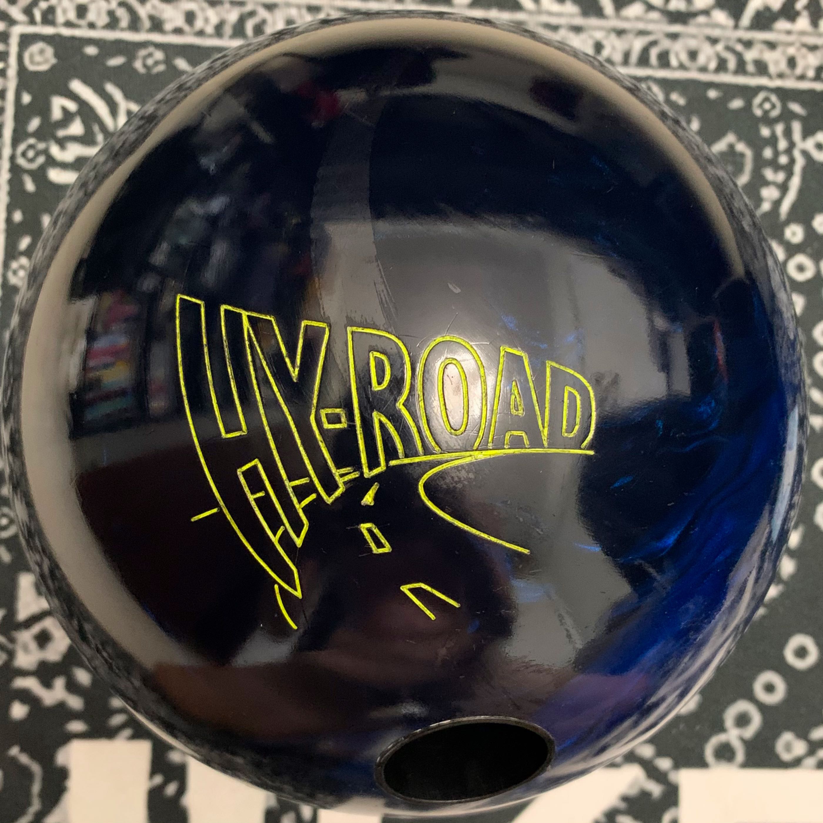 Storm Hyroad Bowling Ball, Sports Equipment, Sports & Games, Billiards ...