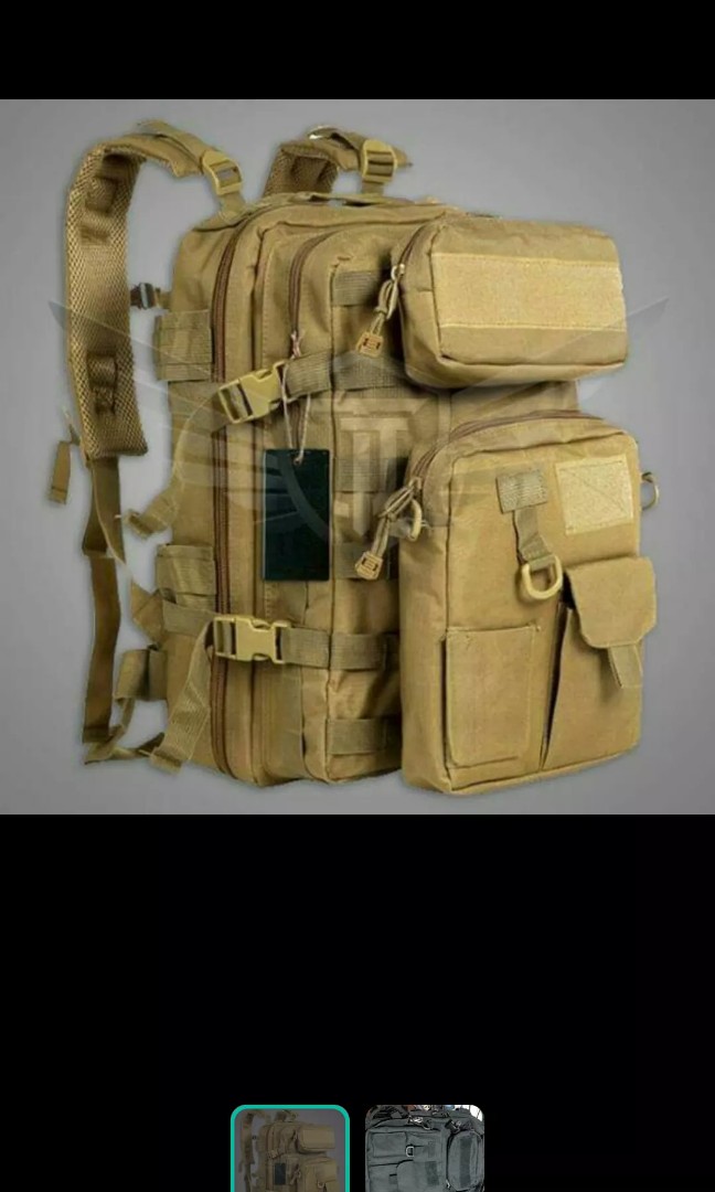 Tactical multi functional backpack, Men's Fashion, Bags, Backpacks on ...