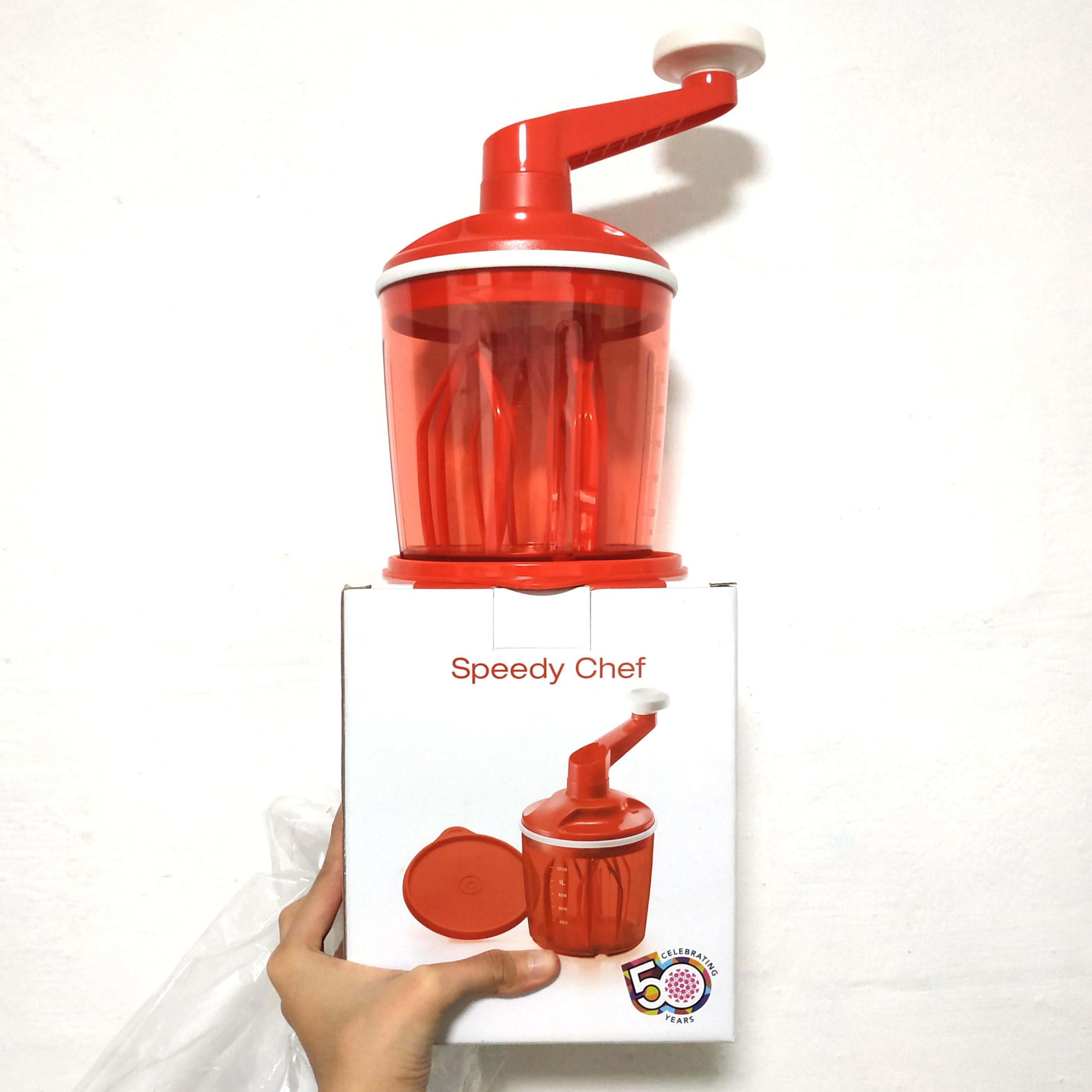 Tupperware 1.35L Turbo Speedy Chef Mixing Beater Whisker Mixer ...