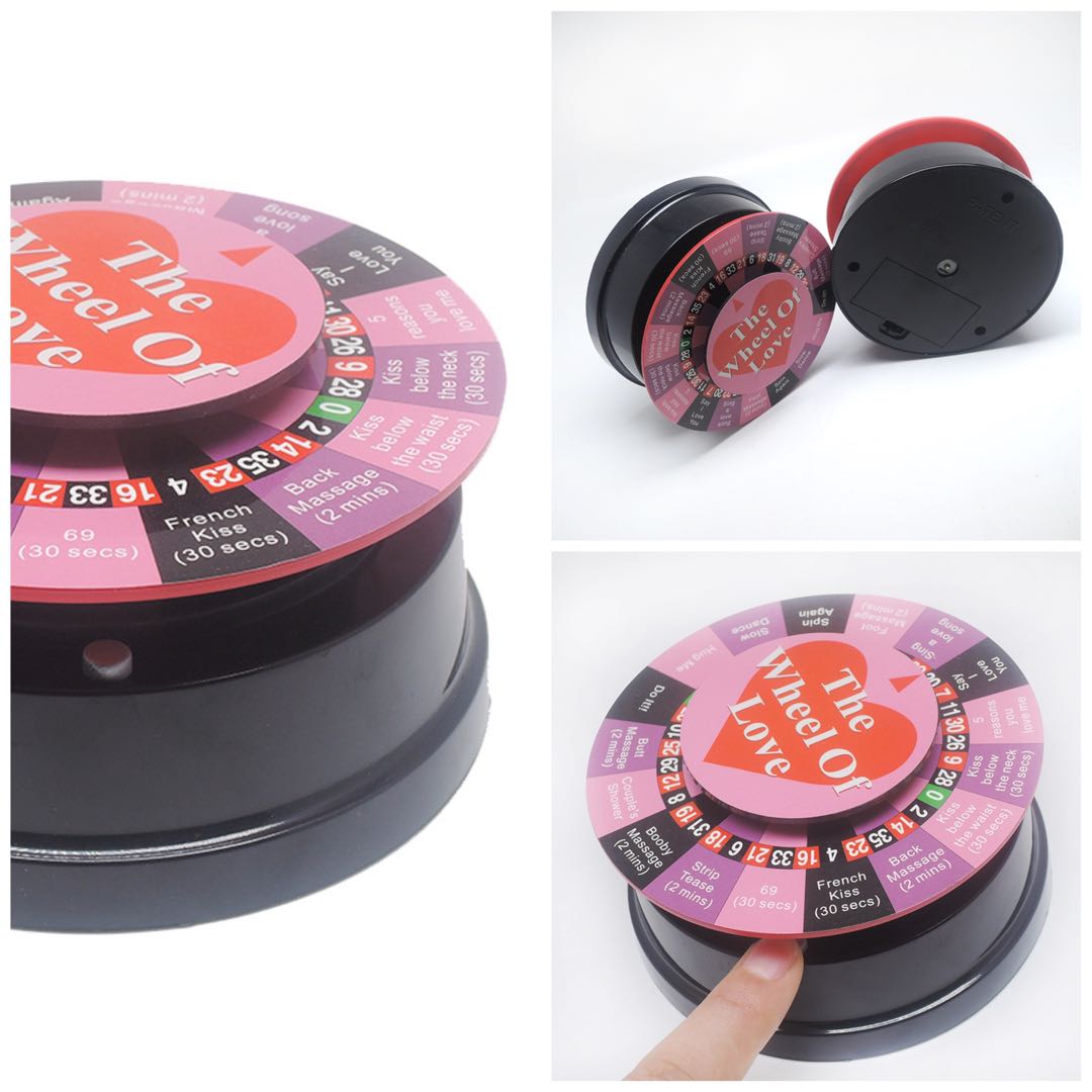 Turntable Roulette Wheel 情趣電動轉盤, 興趣及遊戲, 玩具 & 遊戲類 - Carousell