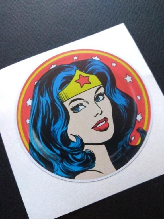 Wonder Woman Sticker Laptop Luggage Skateboard, Hobbies & Toys ...