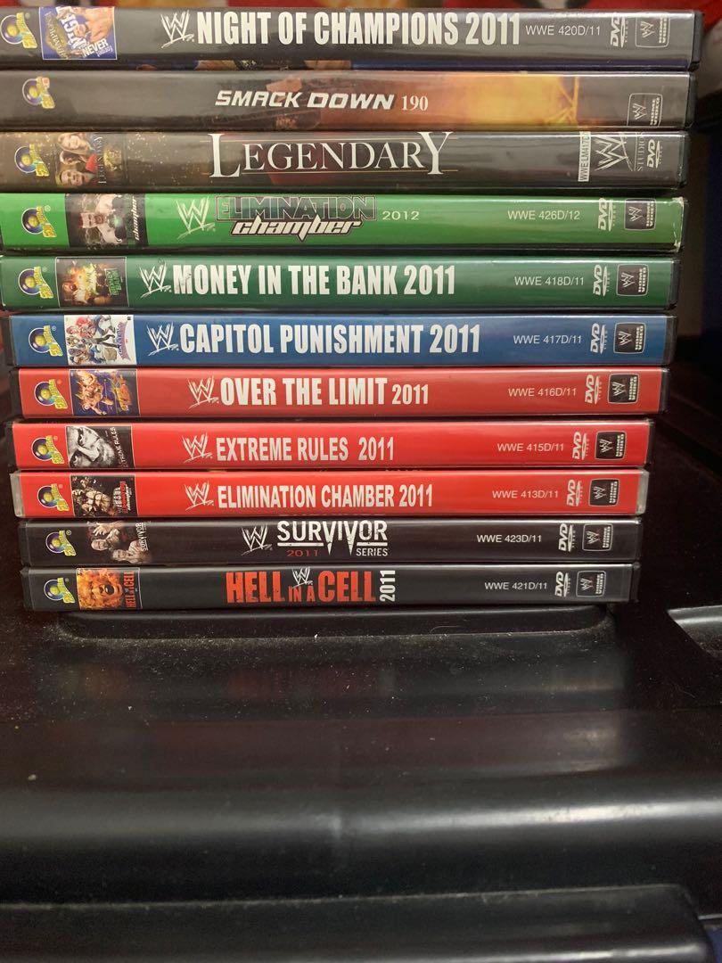 Wwe vcd Dvd wrestling, Hobbies & Toys, Music & Media, CDs & DVDs on ...