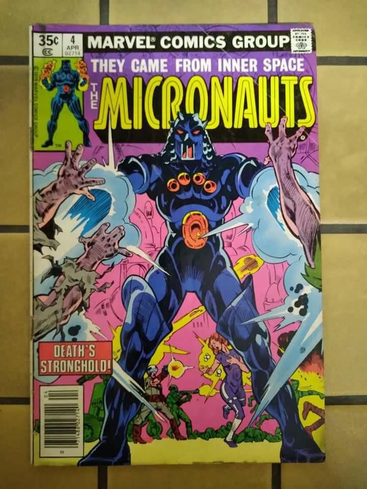 1st full cover of Baron Karza ( Micronauts #4 ) Michael Golden - Cover Art ( Marvel Bronze Age ...