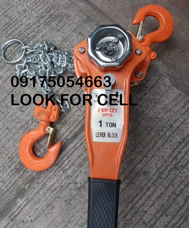 1TON LEVER BLOCK, Commercial & Industrial, Construction Tools ...