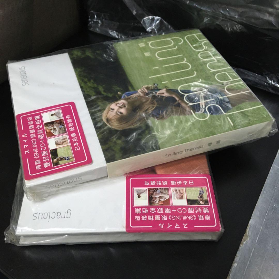 全新 CD 傅穎 cookies Theresa smiling 2008 寫真集 兩本, 興趣及遊戲, 音樂樂器 & 配件, 音樂與媒體 ...