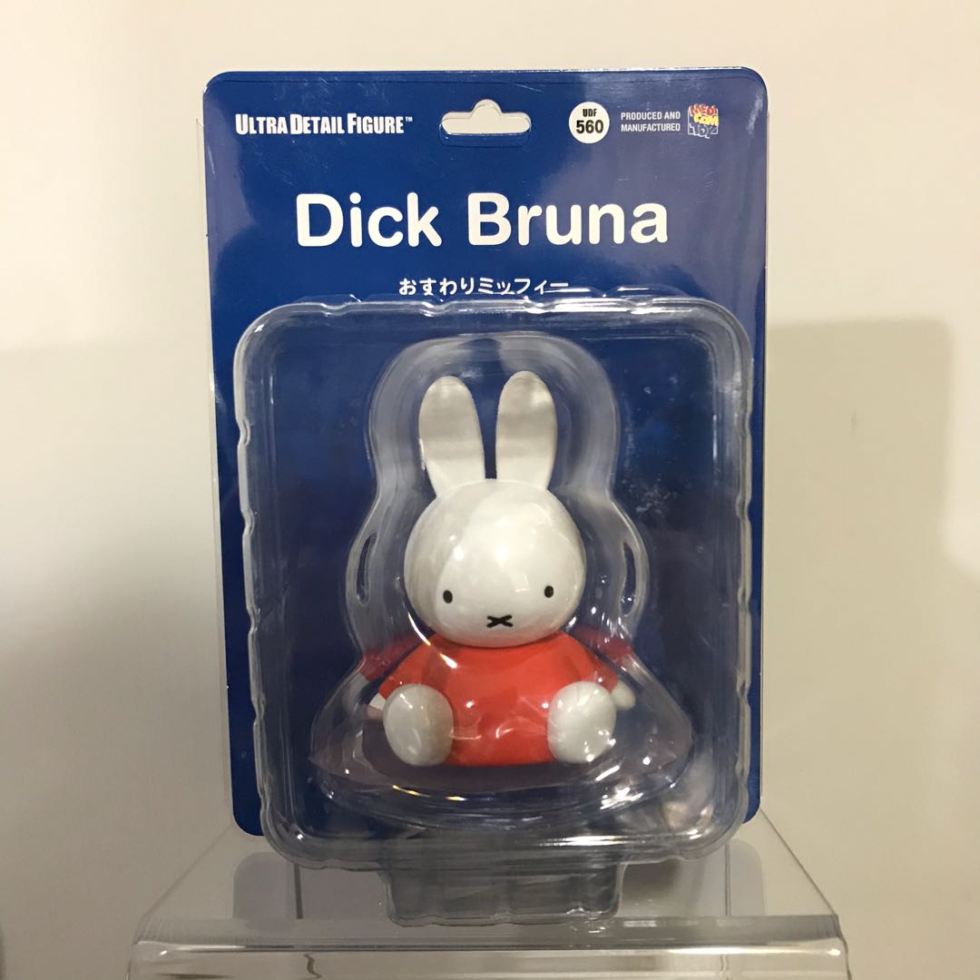 Medicom Toy Ultra Detail Figure UDF No. 560 miffy sitting Dick Bruna, 興趣及遊戲, 玩具 & 遊戲類 - Carousell