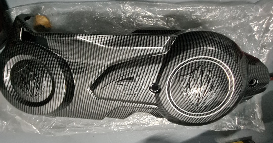 Aerox V1 Engine Cover, Motorcycles, Motorcycle Accessories on Carousell