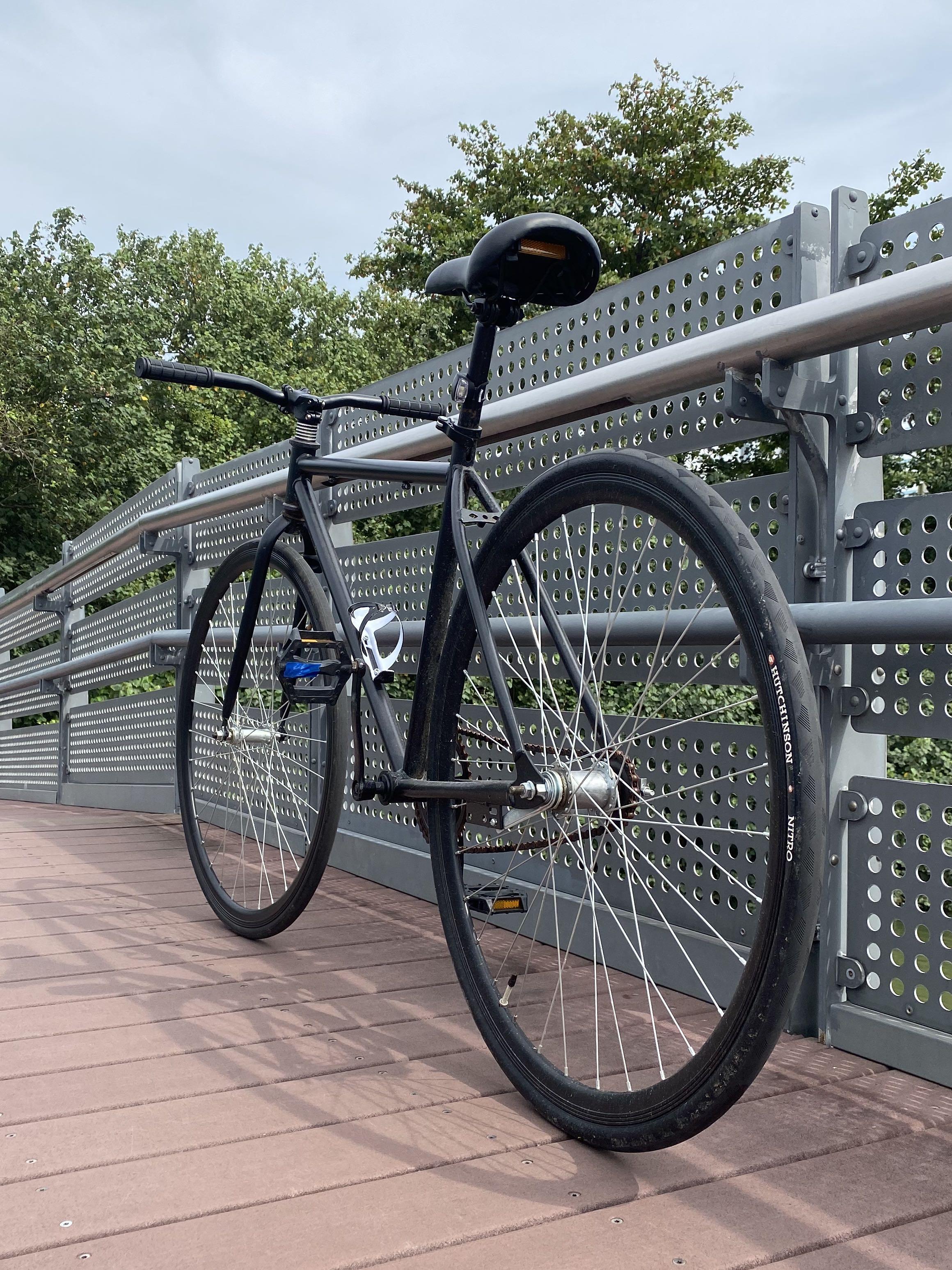 Aesthetic Black Fixie, Sports Equipment, Bicycles & Parts, Bicycles on ...