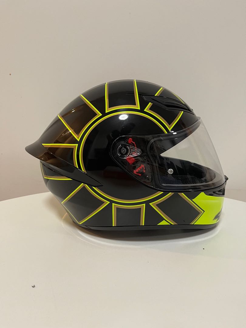AGV K-1 VR46 Sun/Moon Helmet (Size XL), Motorcycles, Motorcycle Apparel ...