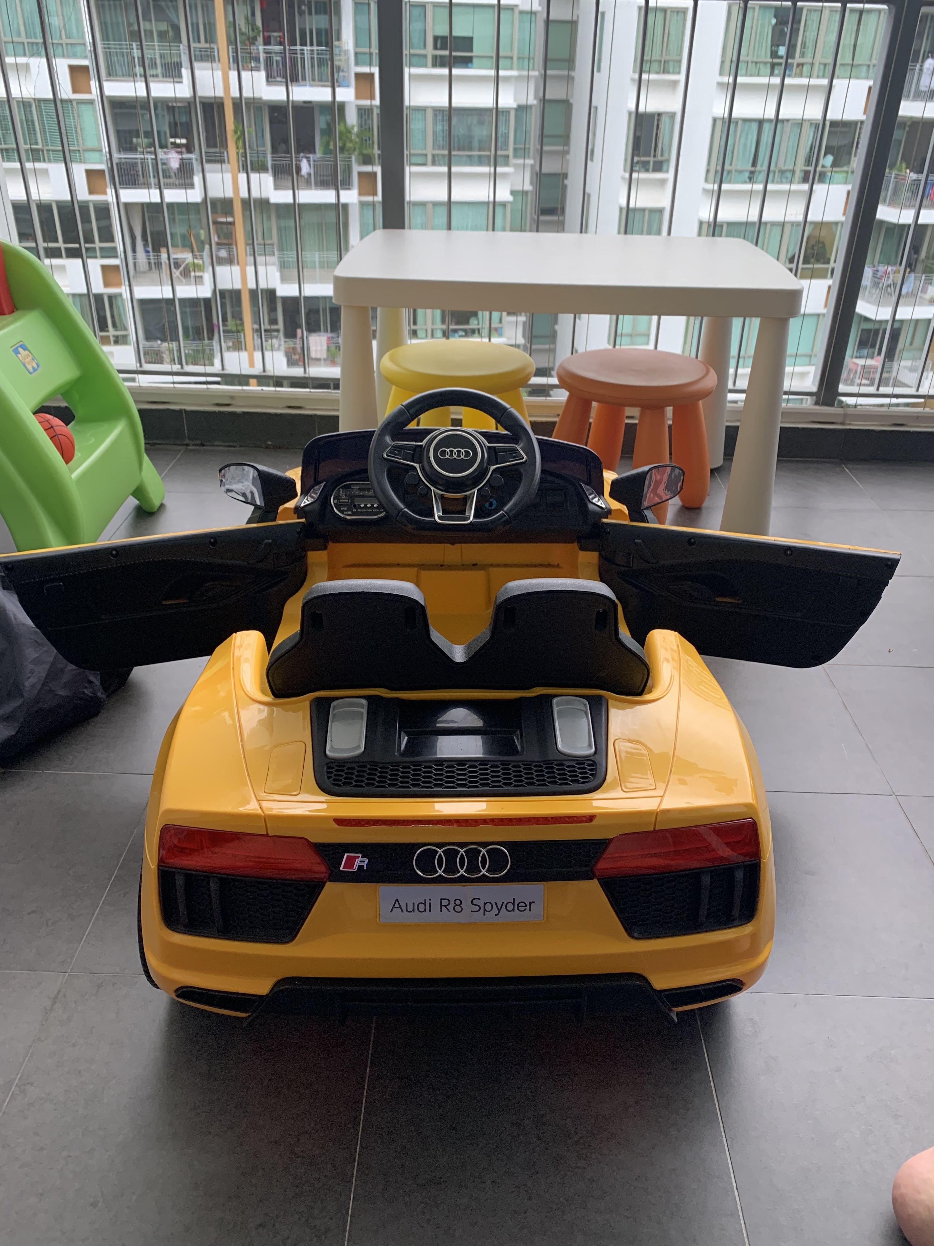 Audi R8 Electric car, Babies & Kids, Infant Playtime on Carousell