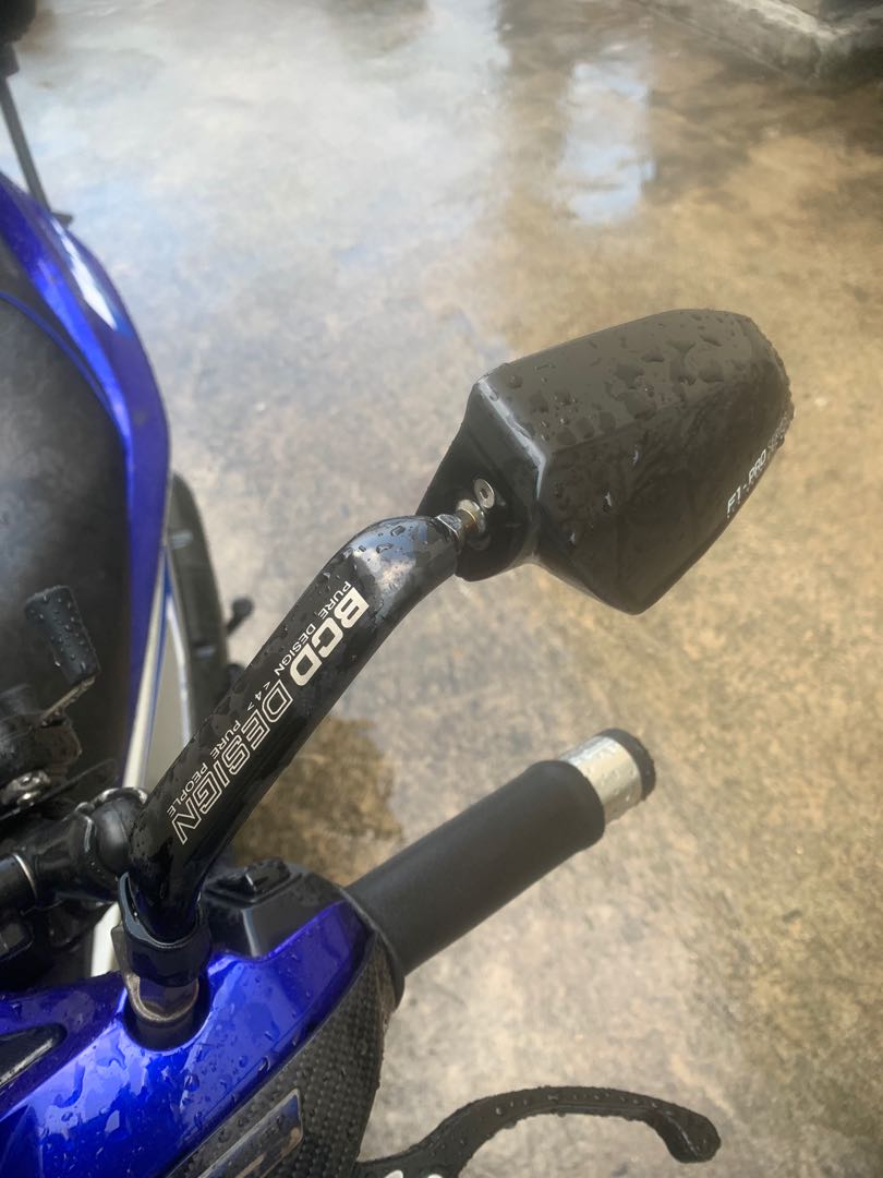 BCD F1 pro side mirror, Motorcycles, Motorcycle Accessories on Carousell