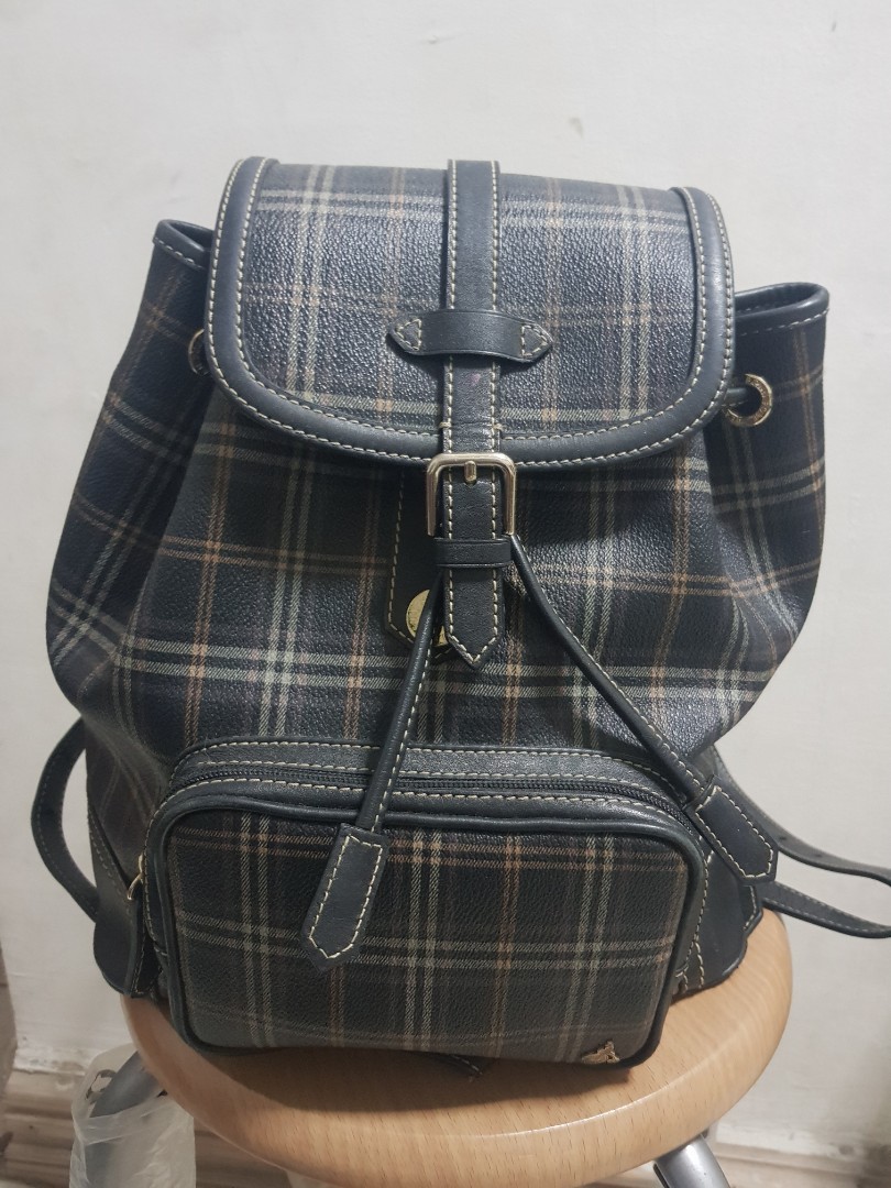 Beanpole leather backpack, Women's Fashion, Bags & Wallets, Backpacks ...