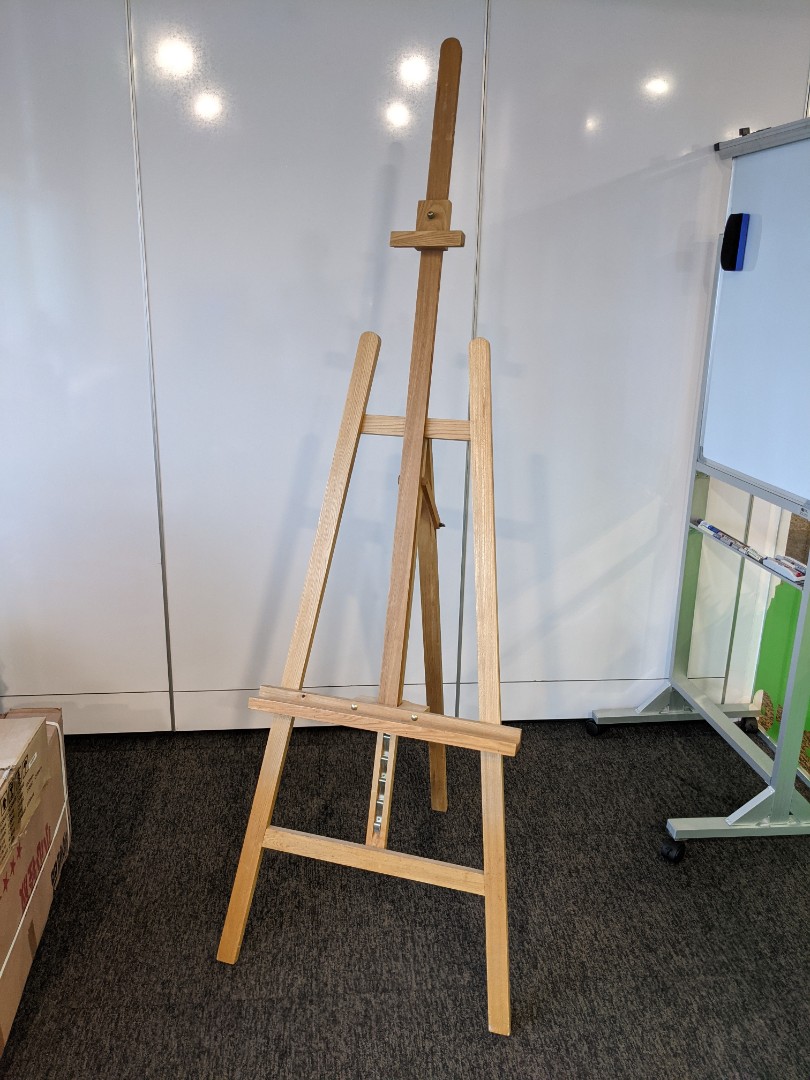 Big Easel Stand / A0 Poster Stand, Hobbies & Toys, Stationery & Craft ...