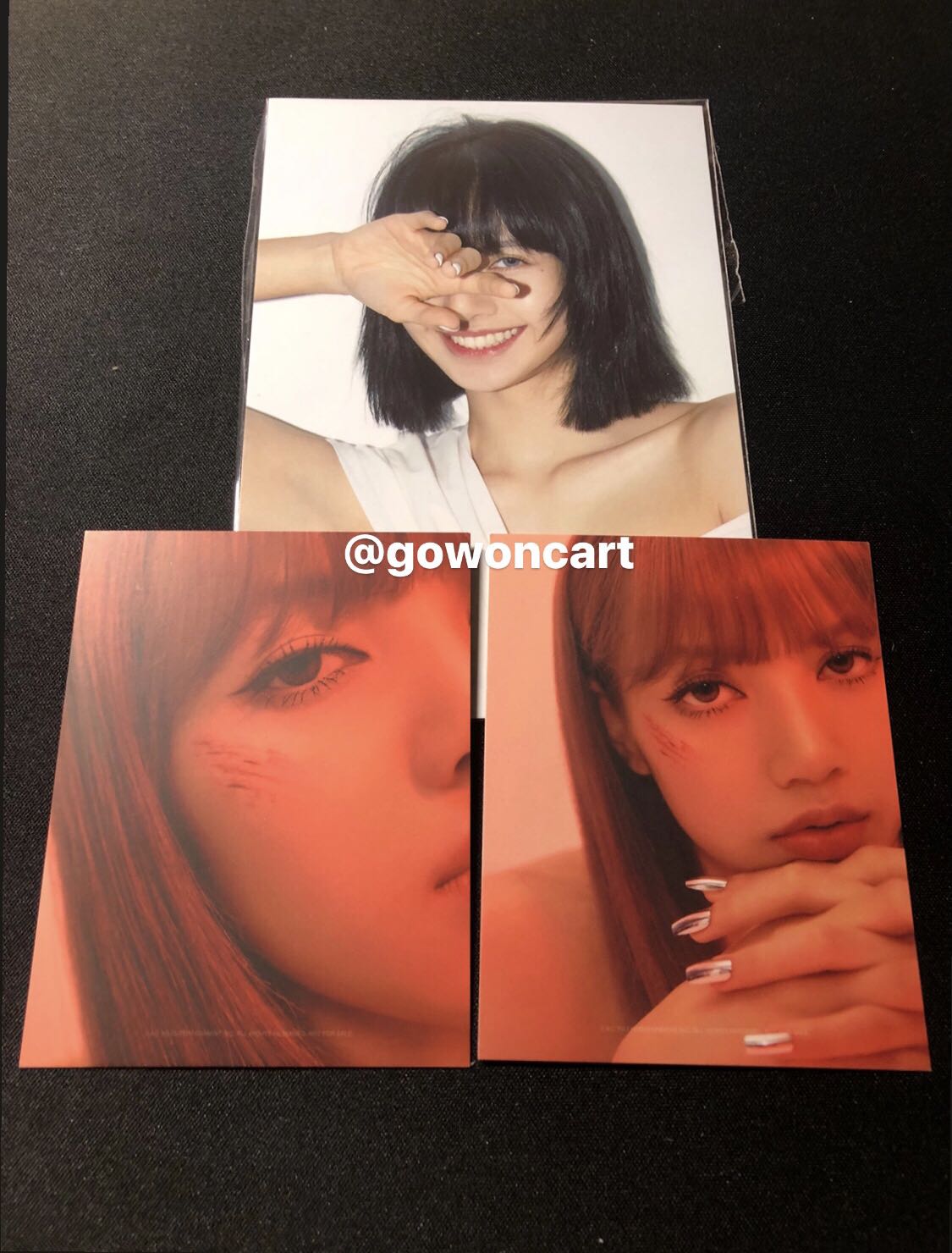BLACKPINK LISA THE ALBUM KILL THE LOVE PHOTOCARDS POSTCARDS, Hobbies ...