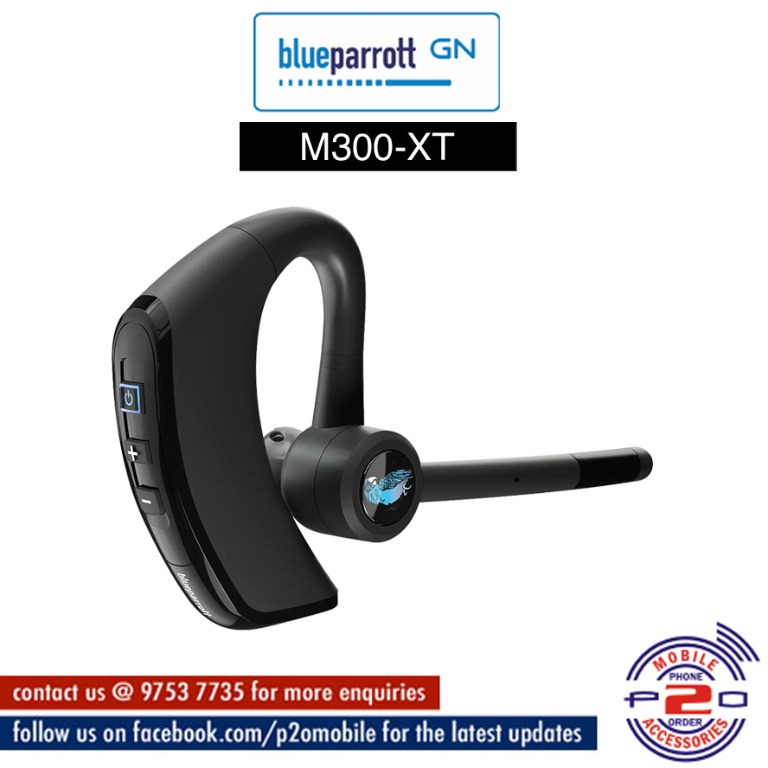 BlueParrott M300-XT Ultra-light Noise-Cancelling Bluetooth Headset ...