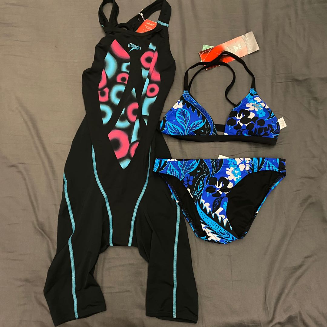 BNWT Speedo Tri / Comp Suit, Women's Fashion, Swimwear, Bikinis ...