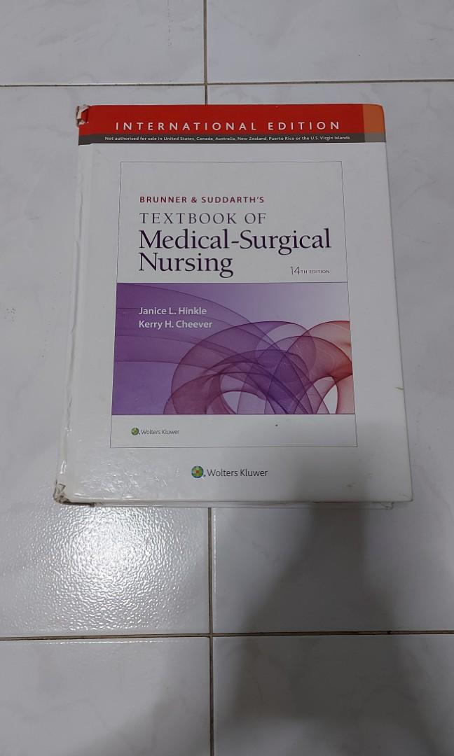 Brunner & Suddarth's Textbook of Medical-surgical Nursing 14th Edition, Hobbies & Toys, Books ...