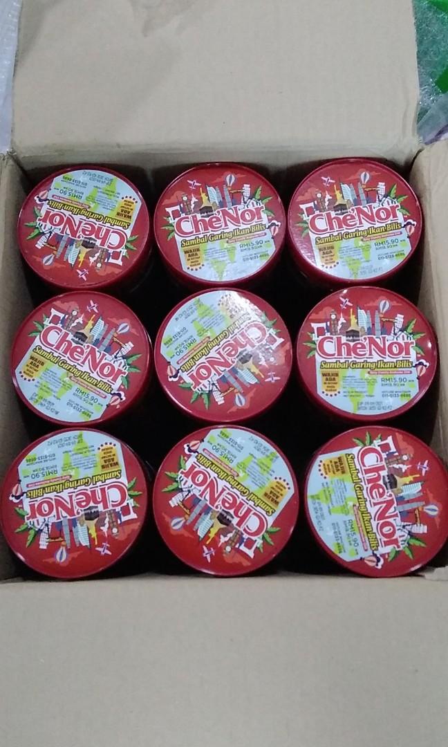 Che'Nor Sambal Garing Ikan Bilis, Food & Drinks, Packaged & Instant ...
