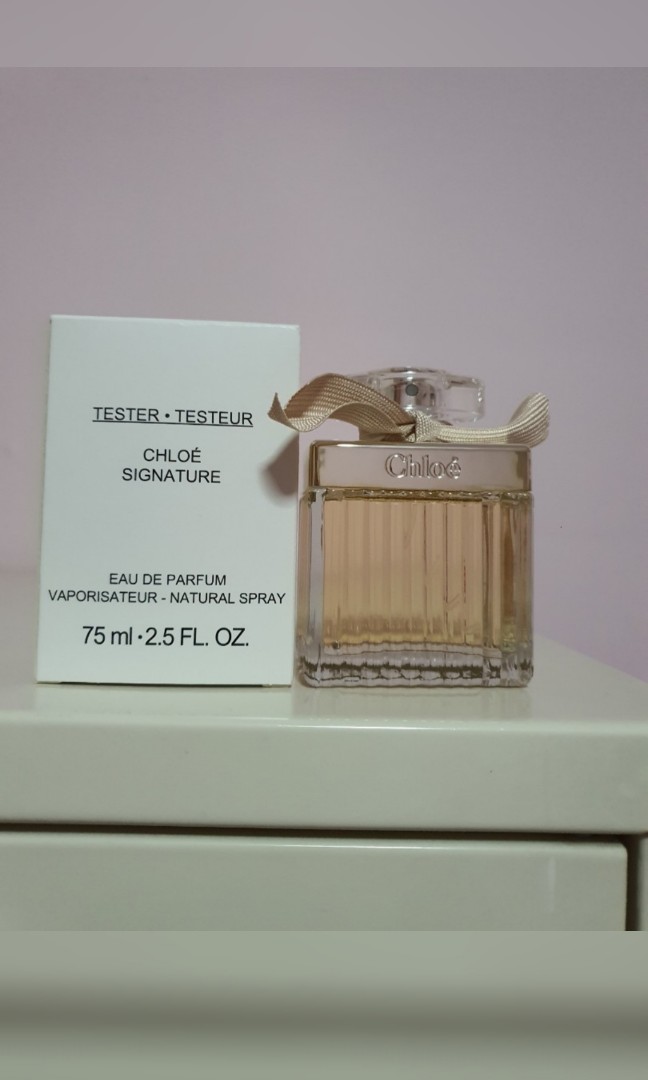 Chloe Signature edp tester, Beauty & Personal Care, Fragrance ...