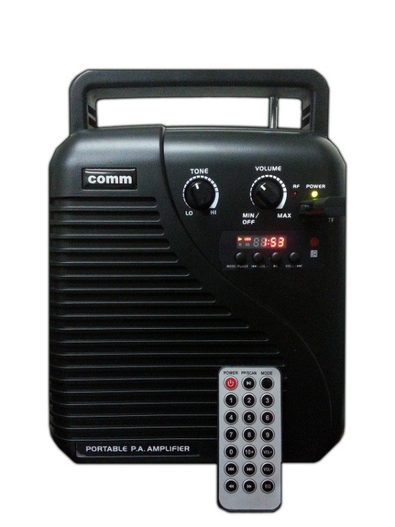Comm Portable PA Amplifier (Model: Comm CWR-1020), Audio, Other Audio ...