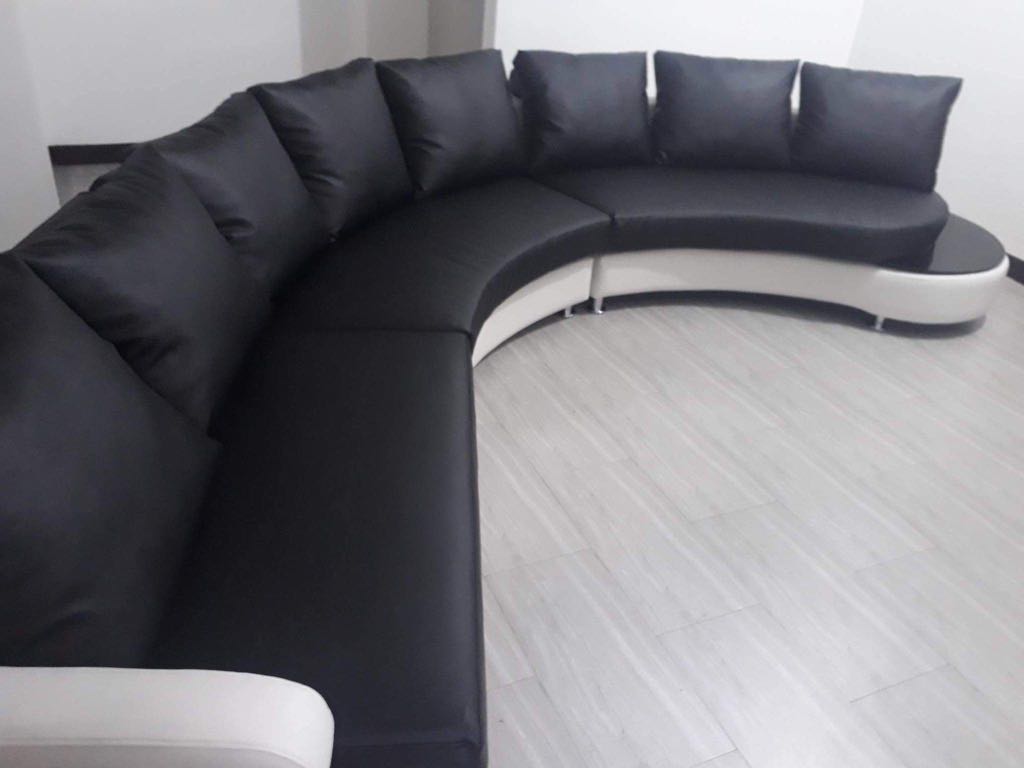 Corner sala set, Furniture & Home Living, Furniture, Sofas on Carousell