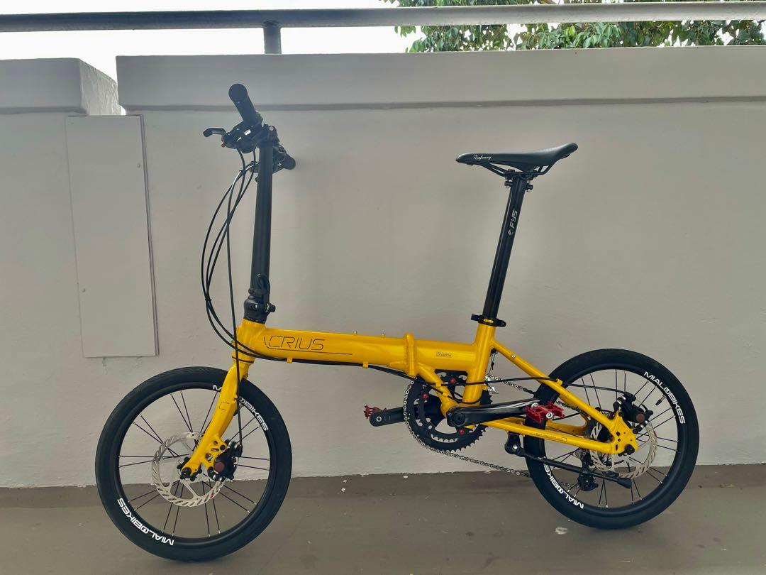Crius shadow 16 inch| upgraded 18 speed foldie, Sports Equipment, Bicycles & Parts, Bicycles on ...