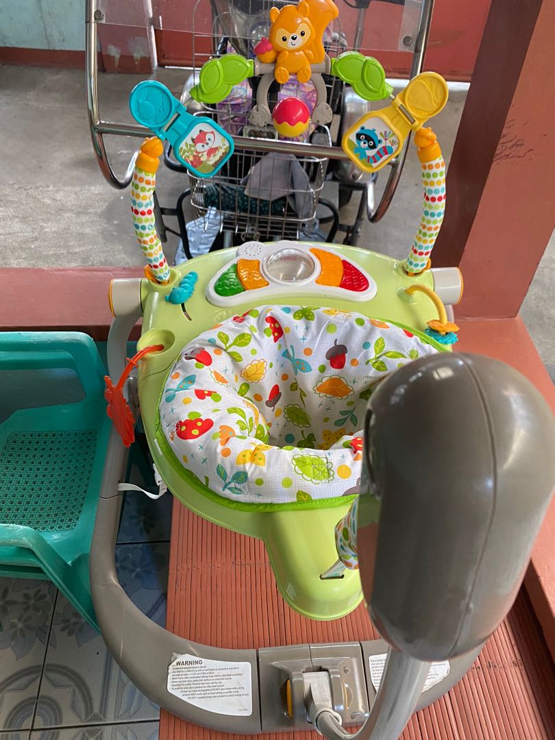Fisher-Price Jumperoo Rainforest, Babies & Kids, Infant Playtime on ...