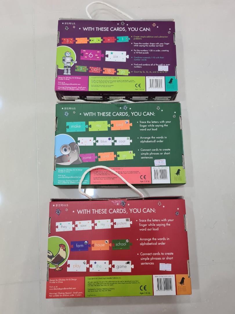 (Wfh) Sight words/Flash card/connecting card, Hobbies & Toys, Books ...