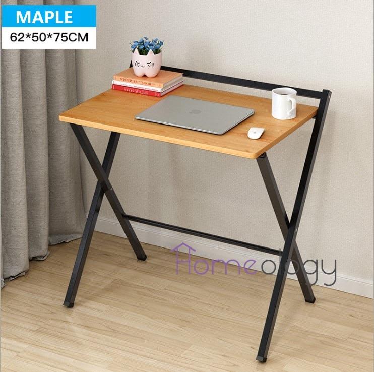 Foldable Table 62cm Computer Study Desk, Furniture & Home Living ...