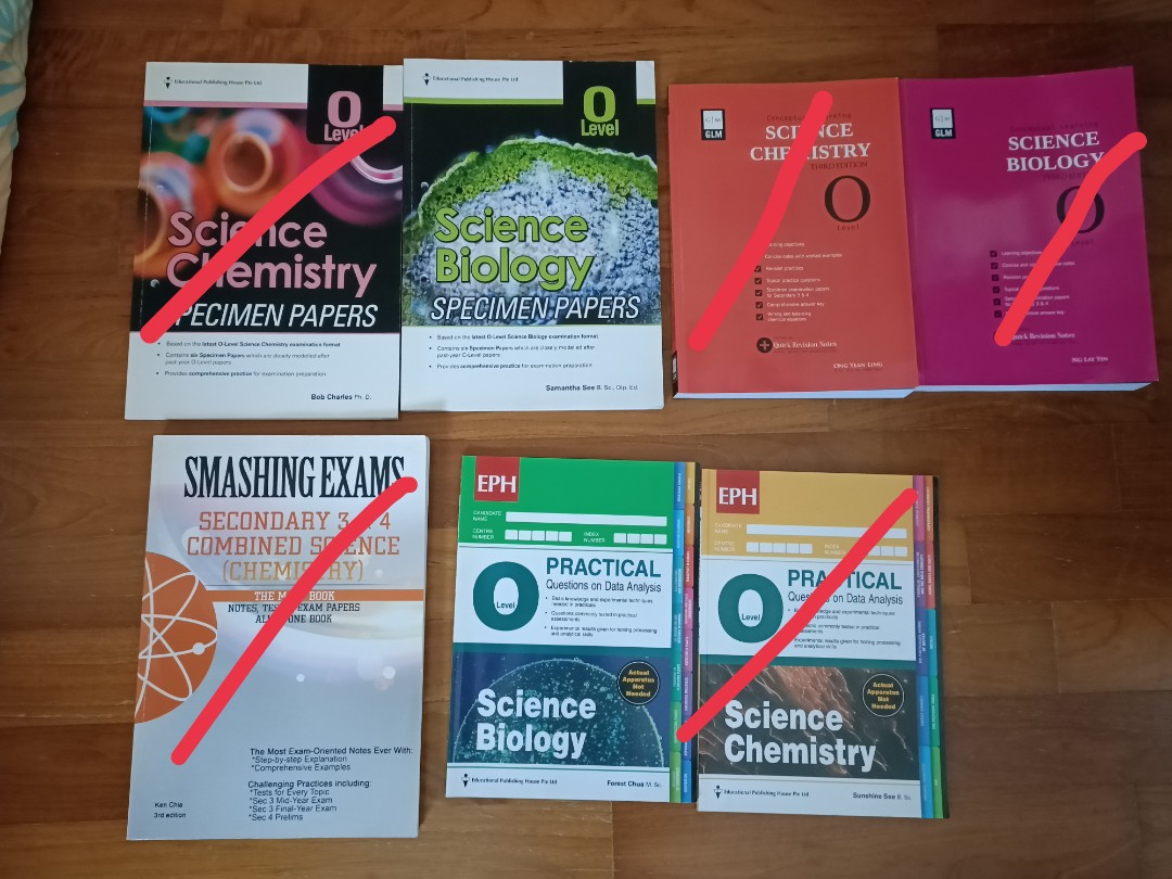 FREE O Level Science Chemistry and Biology Assessment books, Books ...