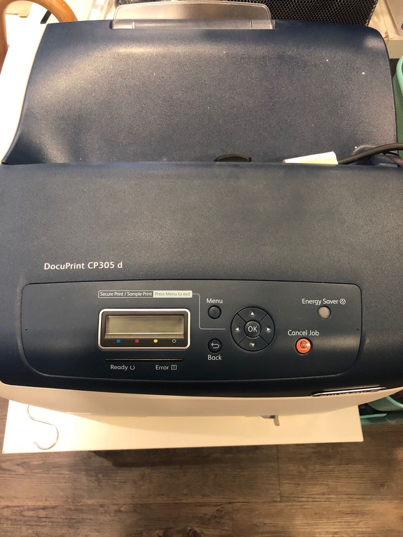 Fuji Xerox DocuPrint CP305 d, Computers & Tech, Printers, Scanners ...